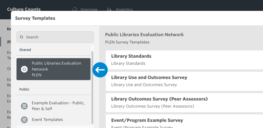 Using Templates Culture Counts