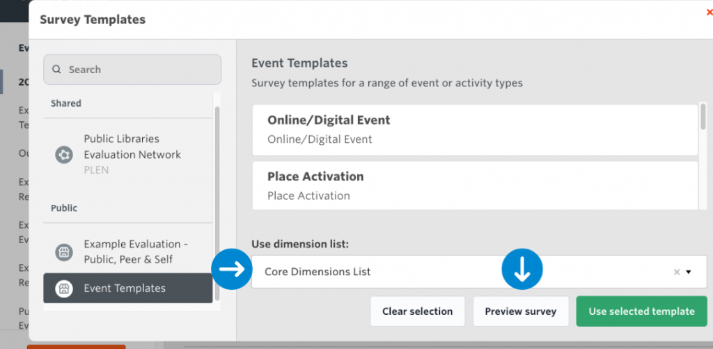 Using Templates Culture Counts